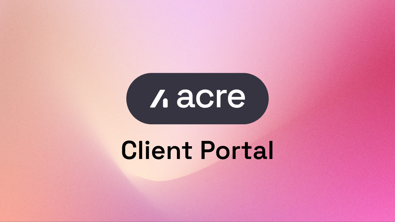 Acre unveils next-generation Client Portal